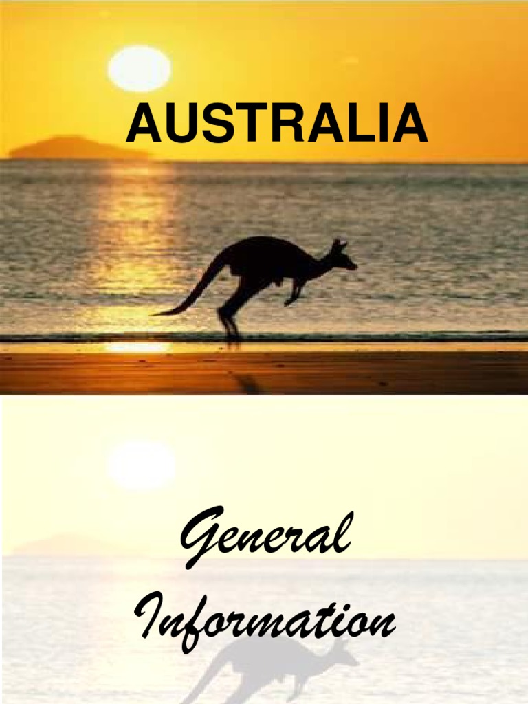 Australia Presentation | PDF | Australia | Sydney