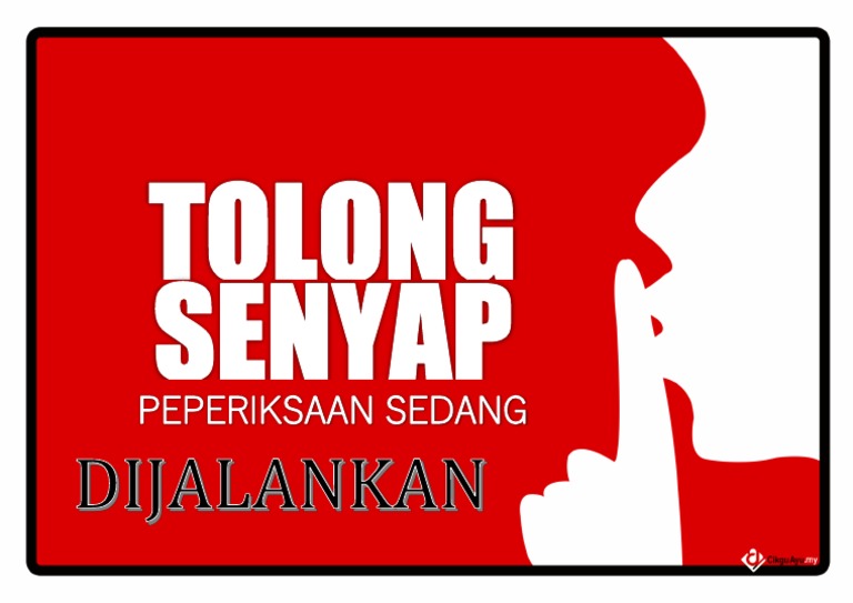 Poster Tolong Senyap | PDF