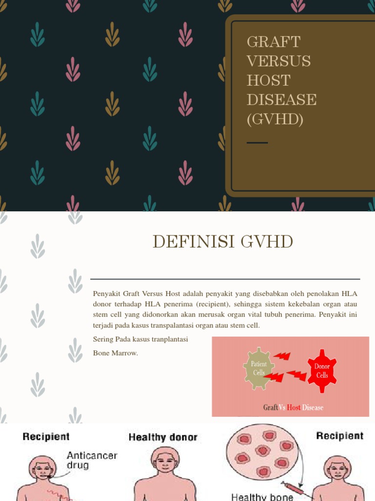 Penyakit Graft Versus Host (GVHD) | PDF | Politik | Kesehatan Holistik