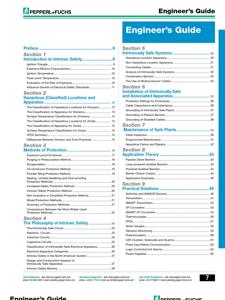 Pepperl + Fuchs Engineer - Guide | PDF | Combustion | Explosion