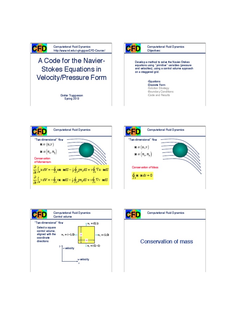 Matlab Code For CFD PDF | PDF | Computational Fluid Dynamics | Fluid ...