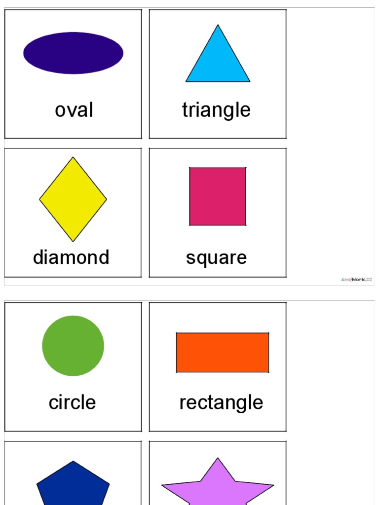 Shape Flash Cards | PDF