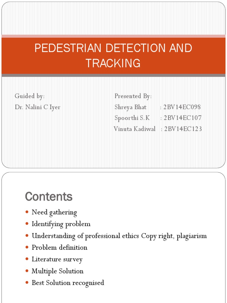 Tracking Pedestrians with Particle Filters: A MATLAB-Based Solution for Detecting and Tracking ...
