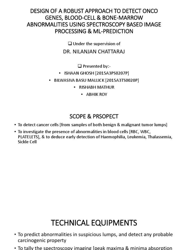 Design of A Robust Approach To Detect Onco | PDF | Wellness | Science ...