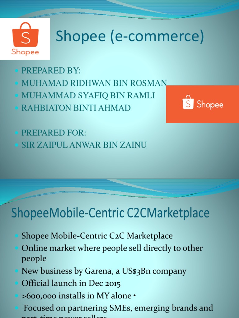 Edit Shopee (E-Commerce) MIS | PDF | Personally Identifiable ...