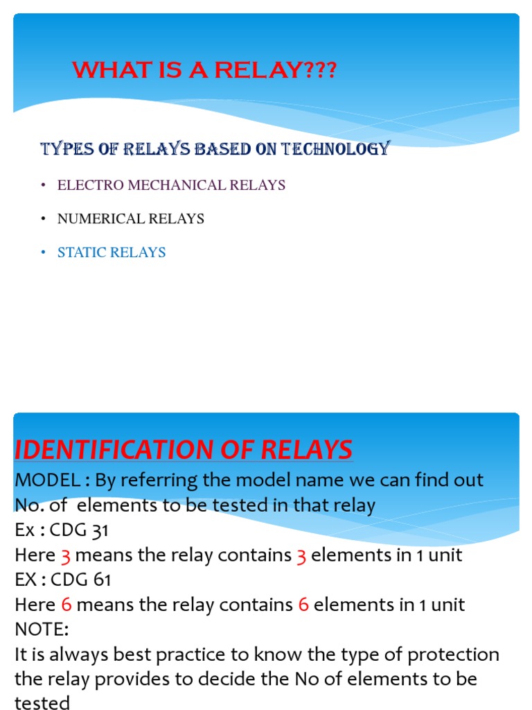 AFRID | PDF | Relay | Components
