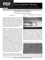 Defect Catalogue - Galva . | PDF | Rolling (Metalworking) | Zinc