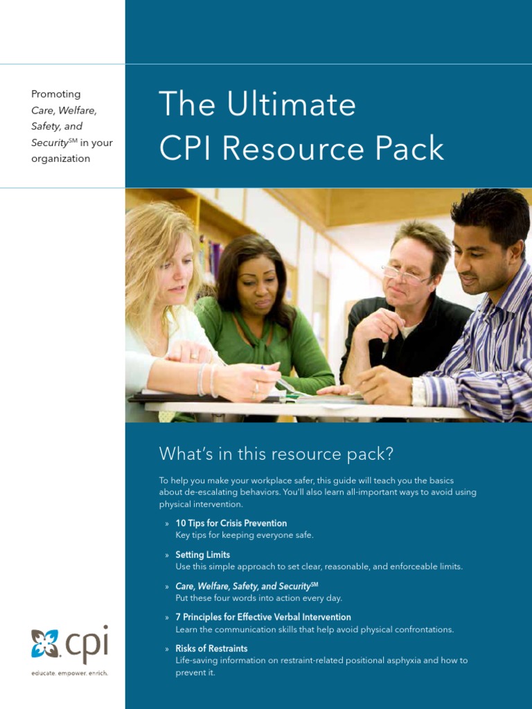 CPI Training | PDF | Nonverbal Communication | Communication