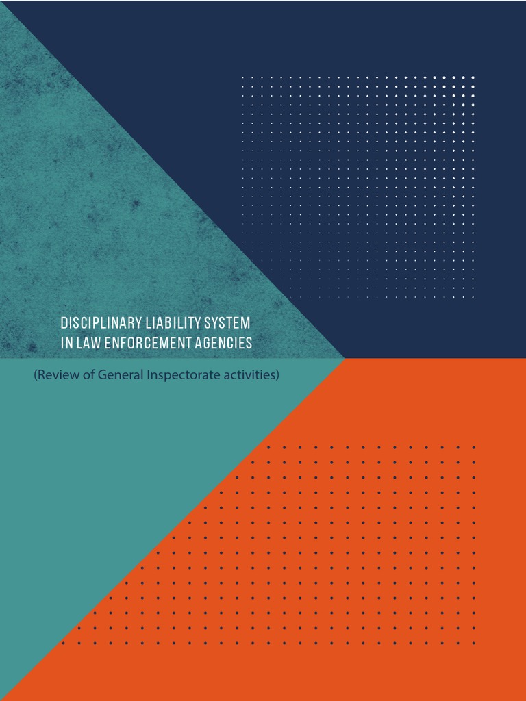 Disciplinary Liability System | PDF | Police | Burden Of Proof (Law)