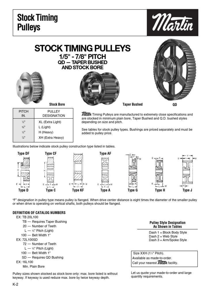 Timing Pulleys Catalogue PDF | PDF | Belt (Mechanical) | Machines