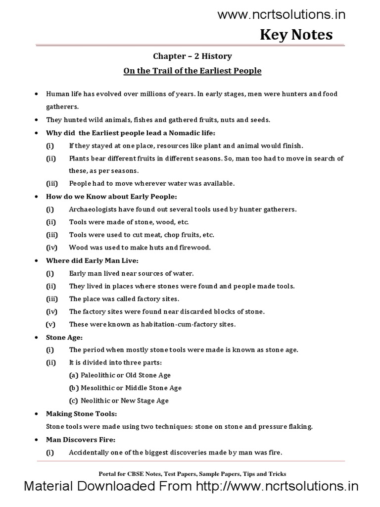 Early Humans: Life and Tools Overview | PDF | Stone Age | Paleolithic