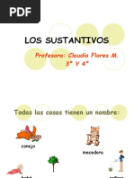 Cartel Sustantivo PDF | PDF | Artes del Lenguaje y Comunicación