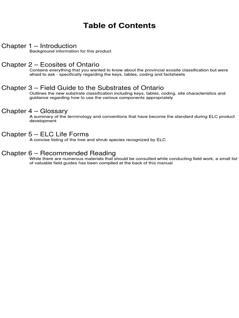 Field Guide To Forest Ecosystems of Central Ontario | PDF | Vegetation ...