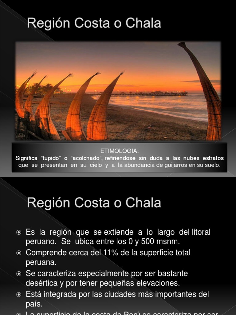 Región Costa o Chala | Descargar gratis PDF | Geografía Física ...