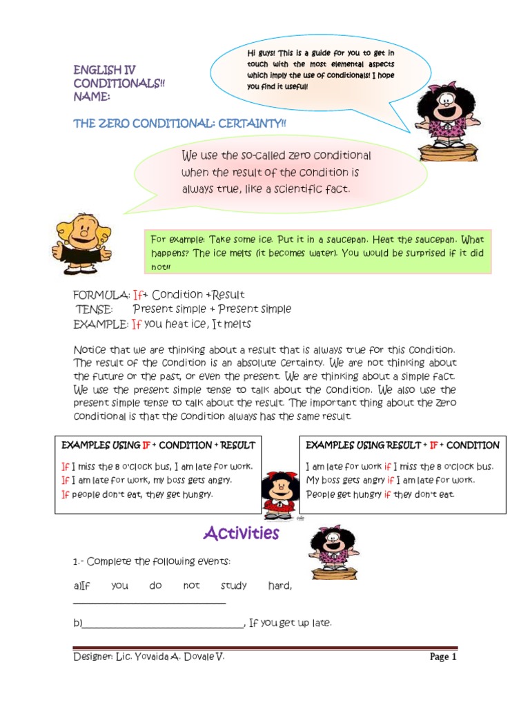 Guide Conditionals | PDF