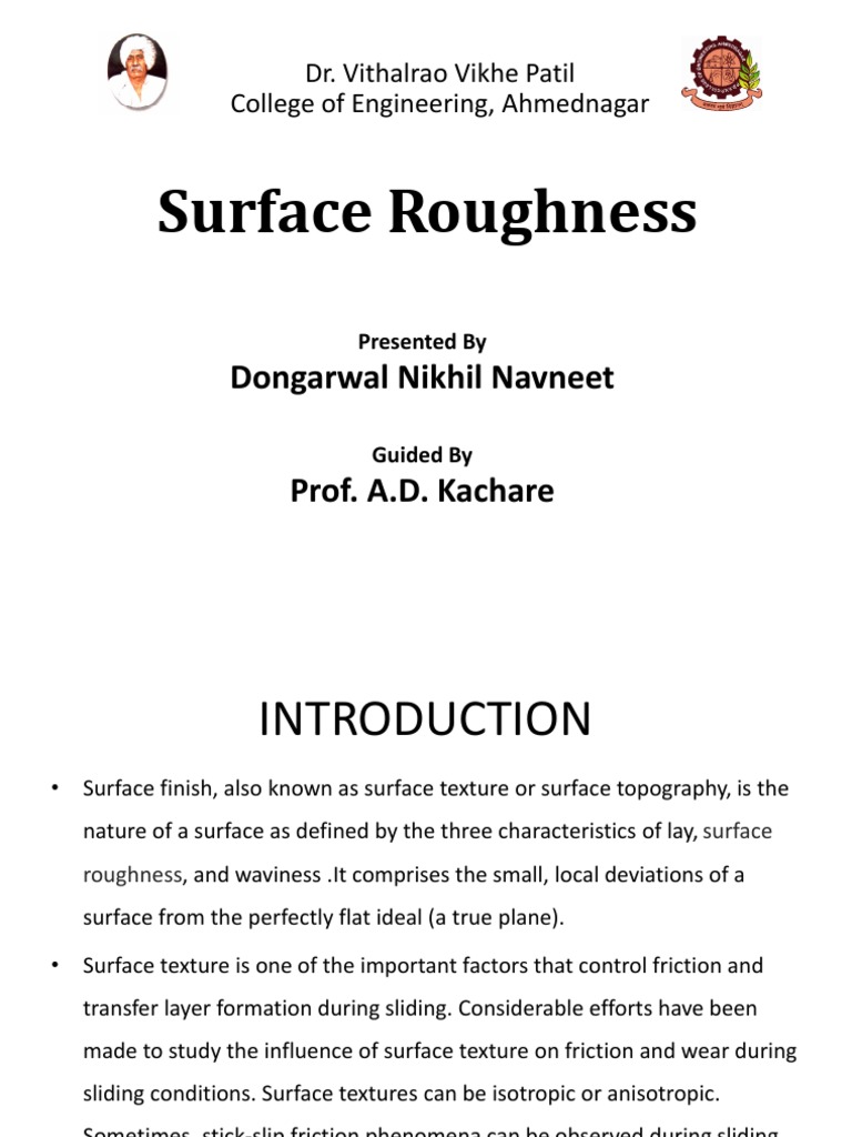 Surface Finish Symbol | PDF