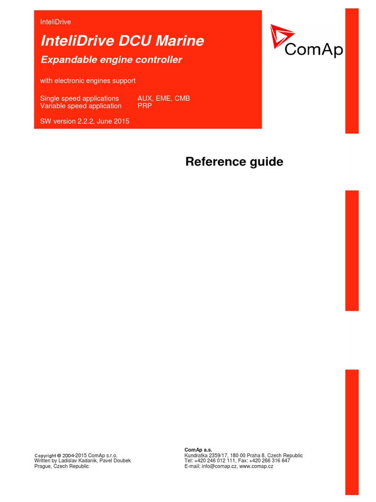 Id Dcu Marine 2.2.2 | PDF | Relay | Input/Output