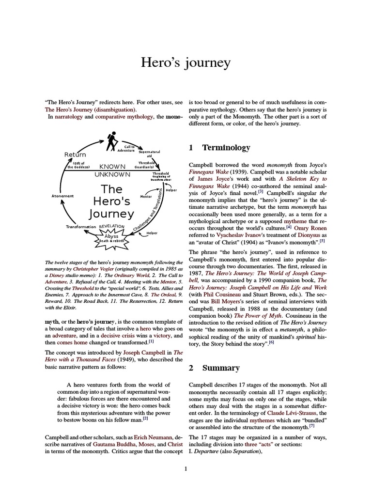 Understanding the Hero's Journey | PDF | Mythology | Anthropology