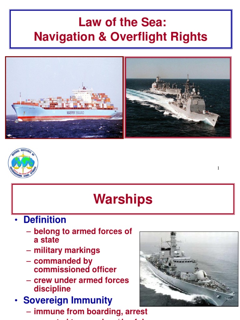 Navigation and Overflight Rights Overview | PDF | Strait | Territorial ...