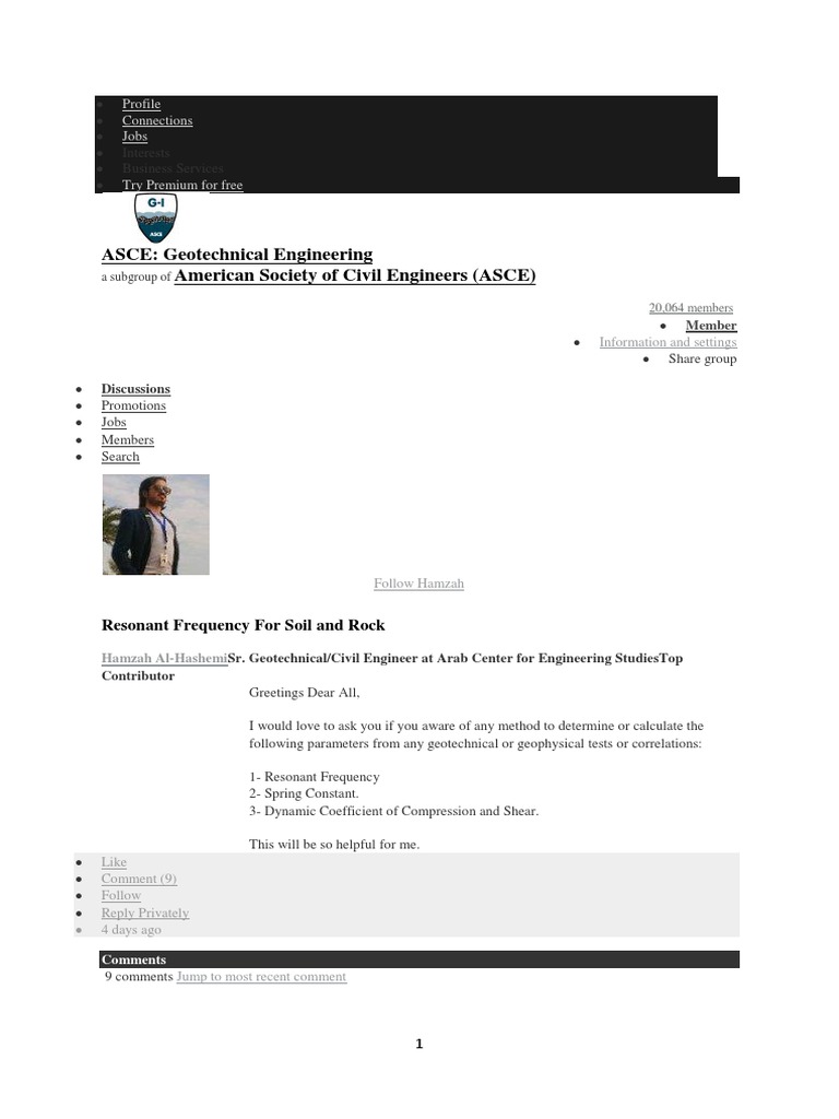 Resonant Frequency For Soil and Rock | PDF | Geotechnical Engineering ...