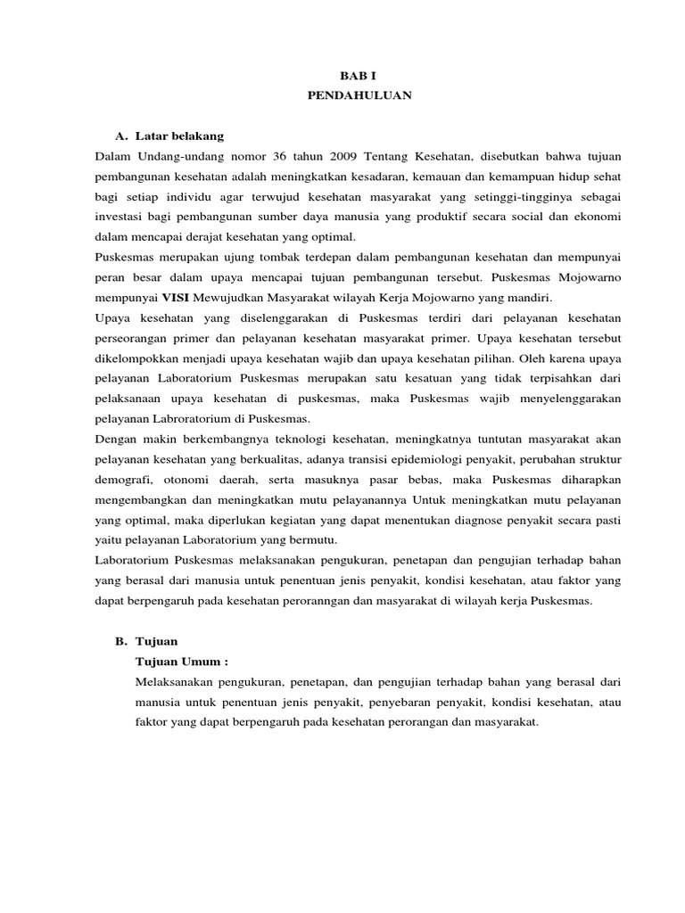 Poa Lab Terbaru | PDF