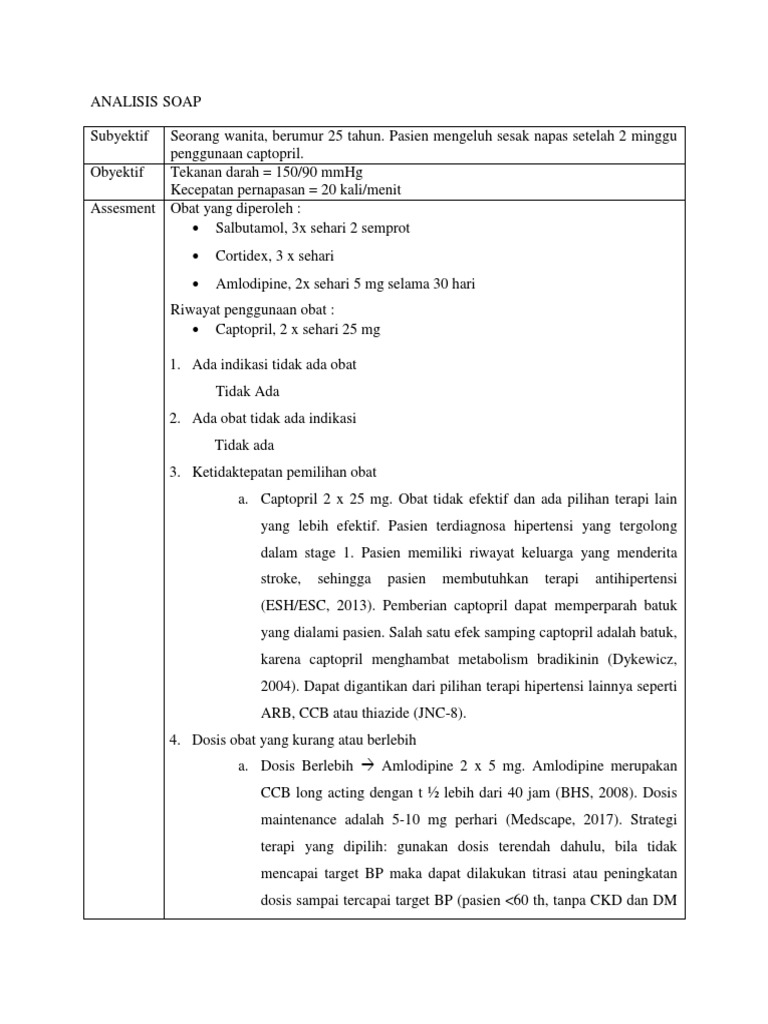 Analisis Soap Rumah Sakit | PDF