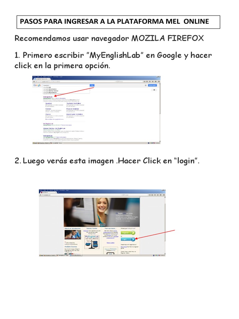 1.2 Como Ingresar A Mel Platform | PDF
