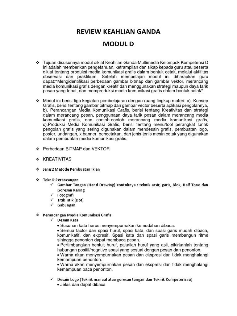 Modul DDG | PDF