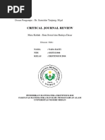 Contoh Mini Research 1 | PDF | Ilmu Sosial | Seni