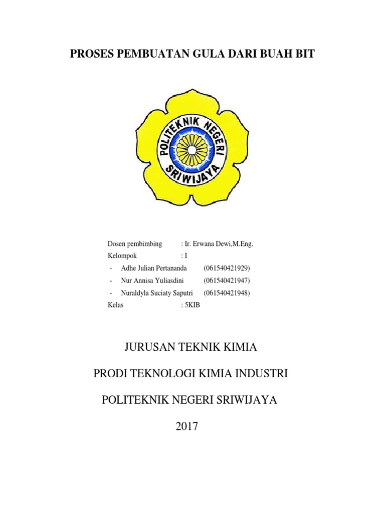 Pembuatan Gula Bit | PDF