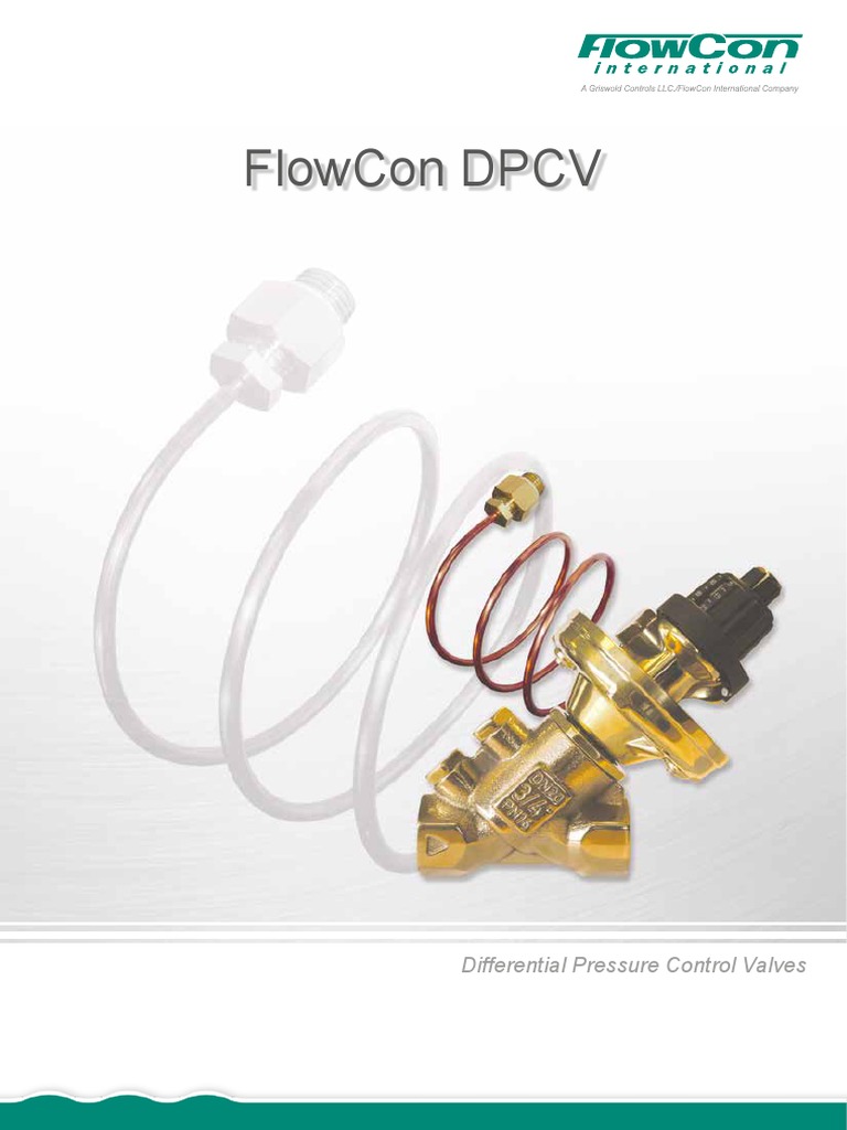 FlowCon DPCV Brochure | PDF | Valve | Pressure Measurement