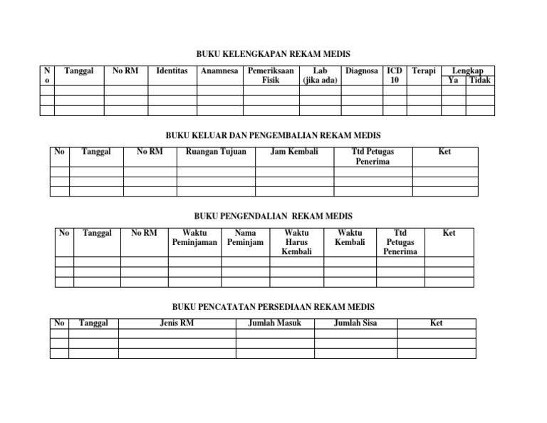 Format Buku Loket | PDF