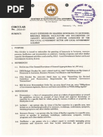 Revised BP Form 202 - Instructions | PDF | Good Governance | Evaluation