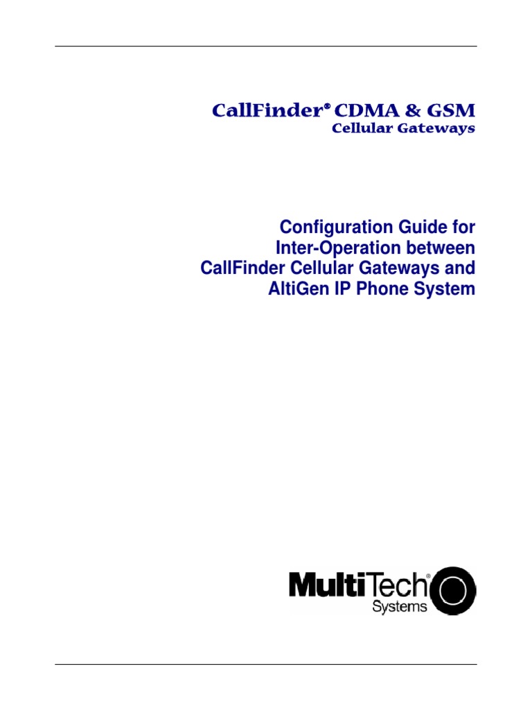 Callfinder® Cdma & GSM | PDF | Cellular Network | Computer Network