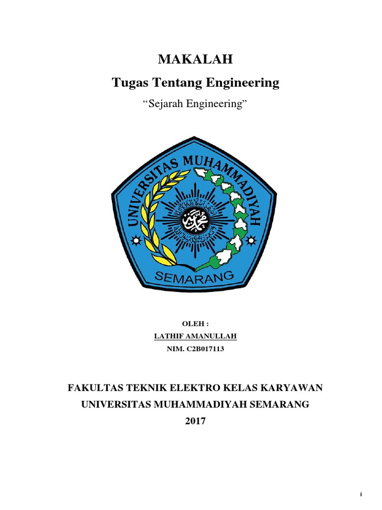 Tugas 1 Makalah Engineering | PDF