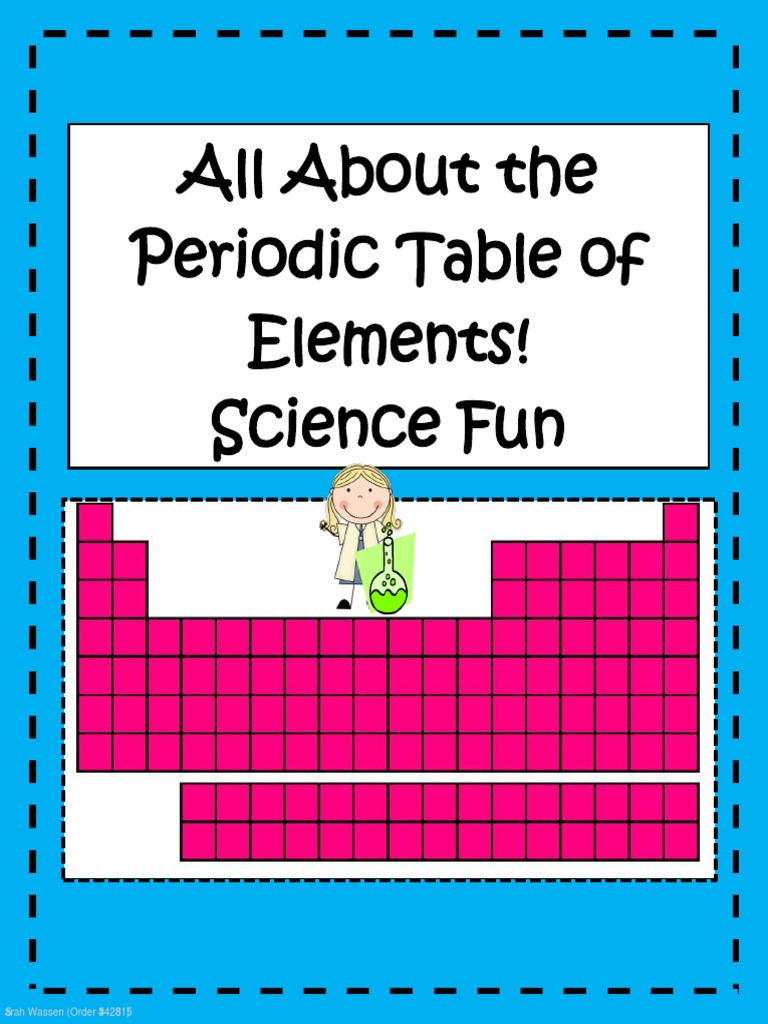 All About The Periodic Table of Elements Science Fun (3428315) | PDF ...