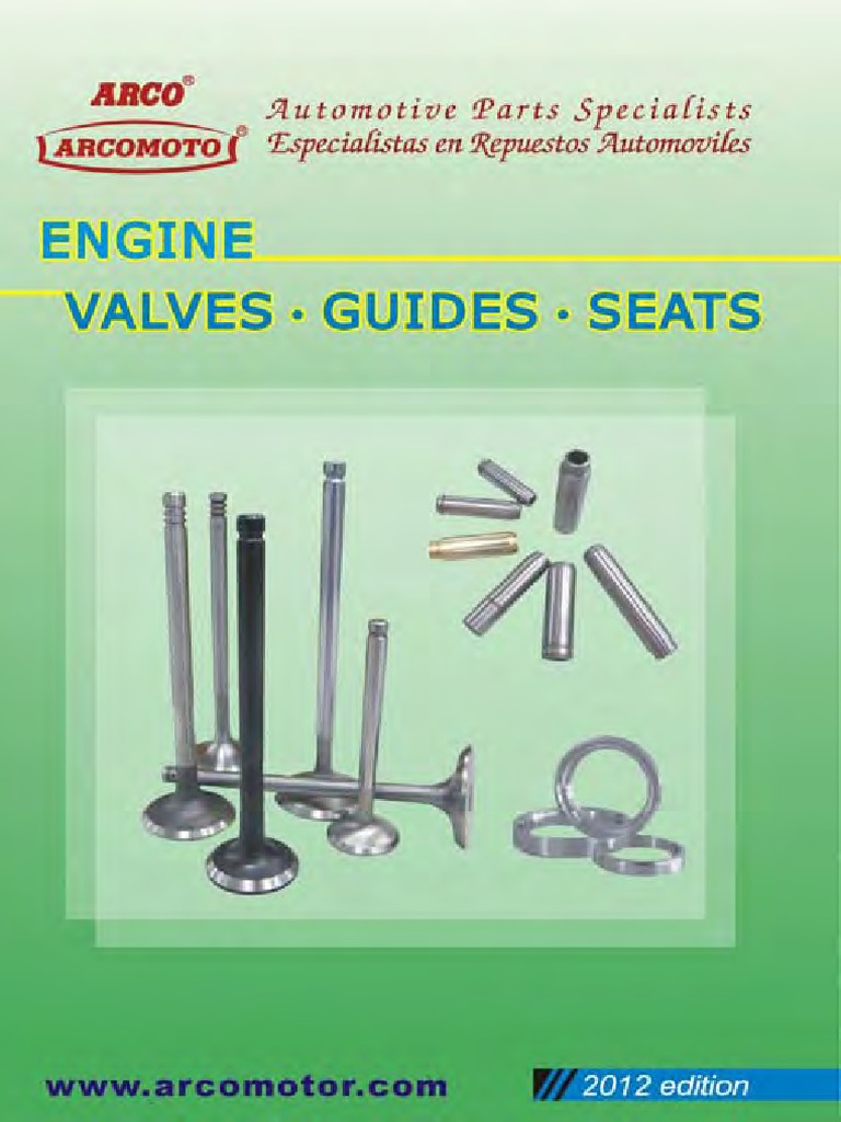 Arco Engine Valve | PDF | Vehicles | Wheeled Vehicles