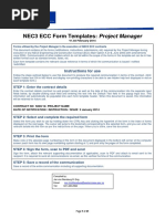 SACPCMP Annexure A1 - Project Profile | PDF | Occupational Safety And ...