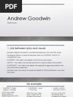 Goodwin's Music Video Theory | PDF | Singing | Rock Music