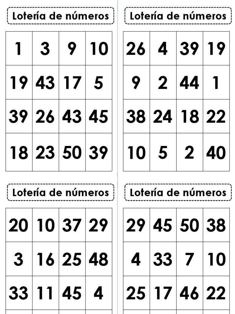 Loteria de Numeros Hasta El 50 | Deportes | Ajedrez