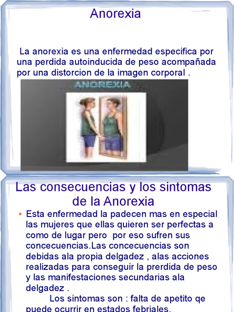 Anorexia Evolution | PDF