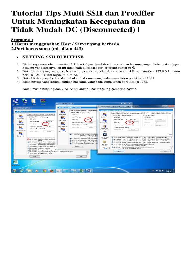 Optimizing SSH Connections | PDF