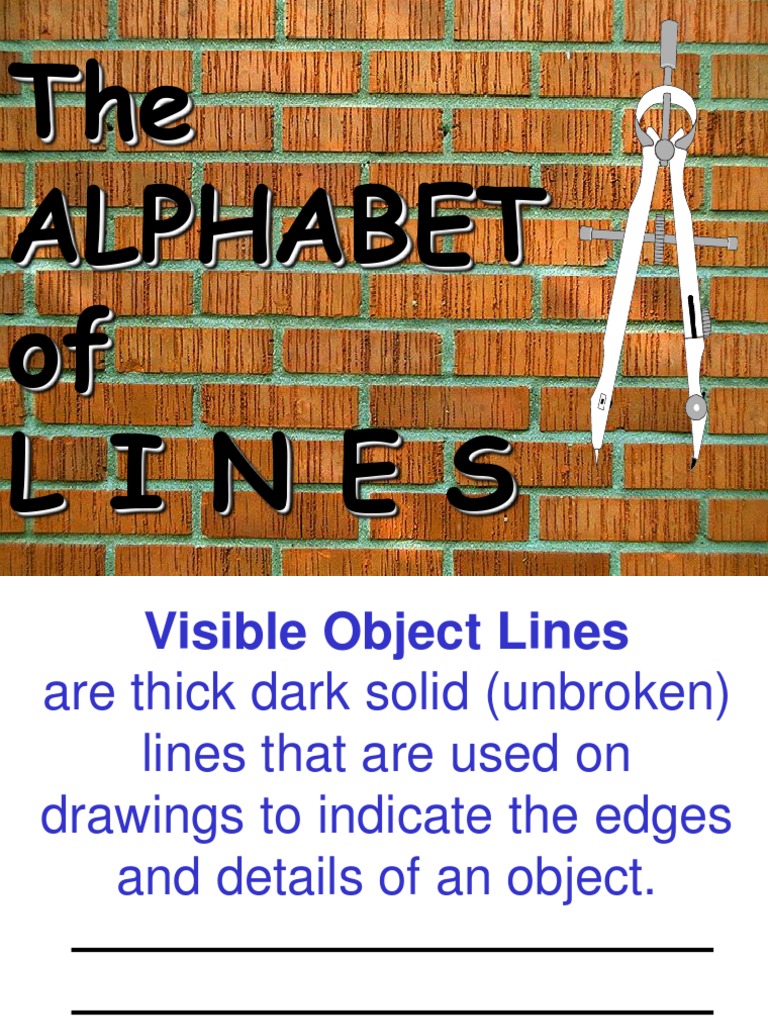 Alphabet of Lines | PDF | Teaching Mathematics | Nature