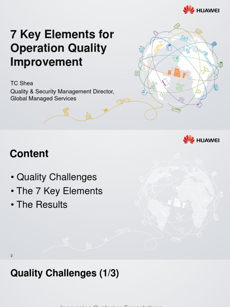 7 Key Elements For Operation Quality Improvement | PDF | Computer ...