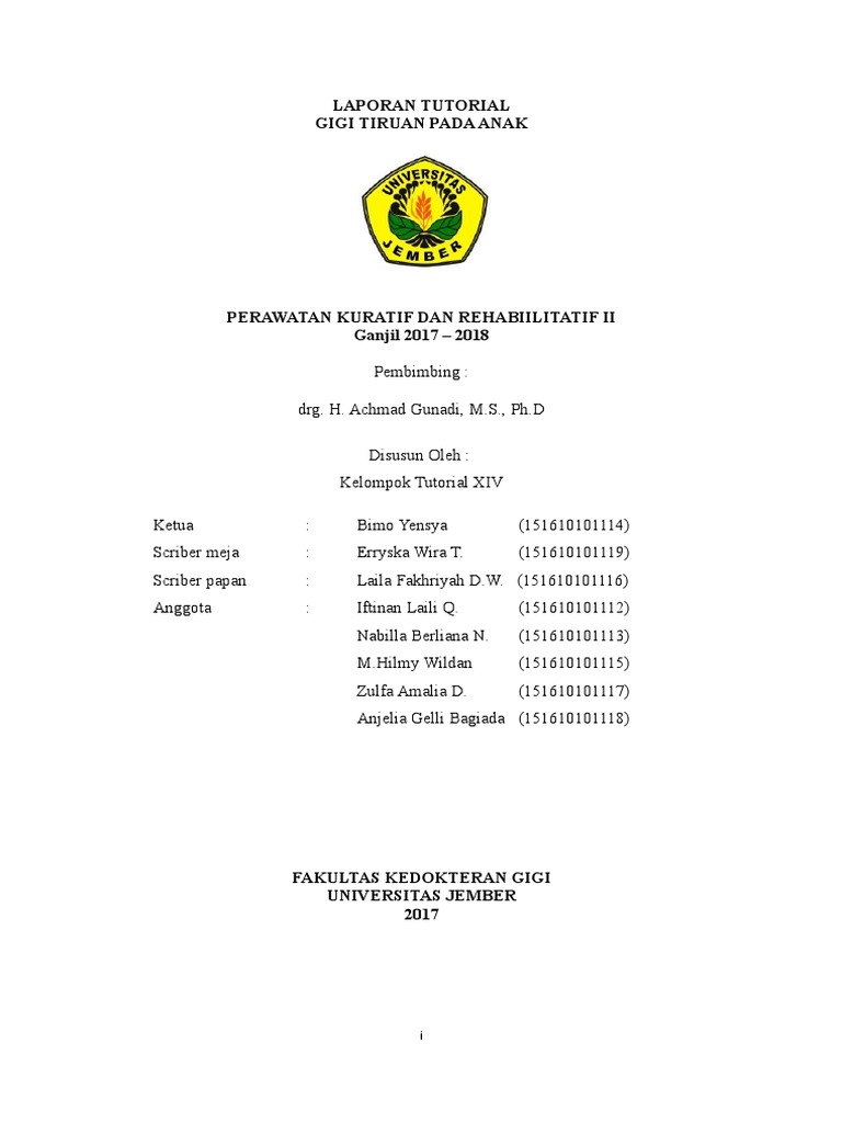Cover Laporan Tutorial Skenario 3 | PDF