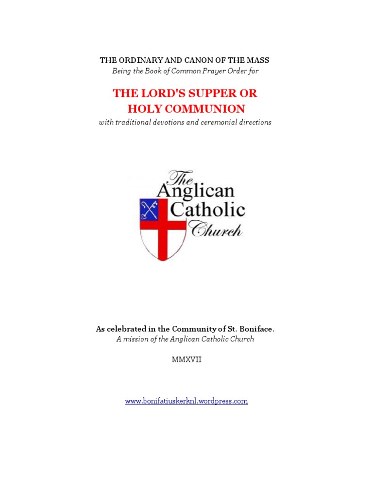 Anglican Missal 3 | PDF | Mass (Liturgy) | Sacrifice