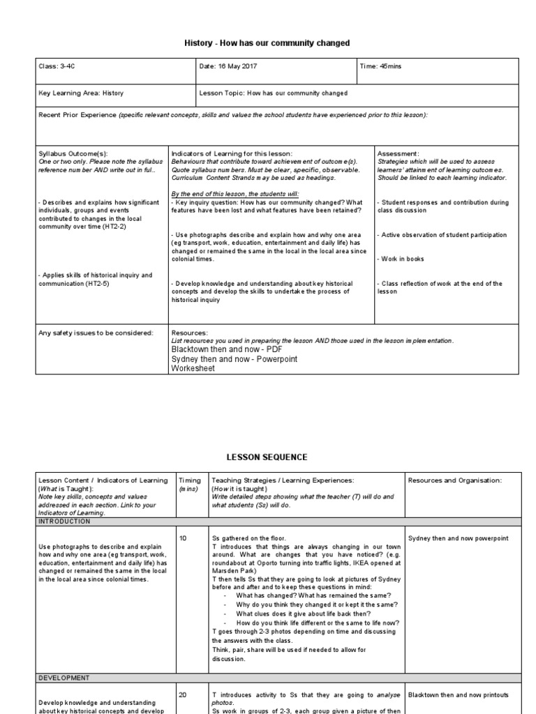 History Lesson 1 | PDF | Applied Psychology | Educational Psychology