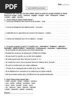 Exercices Texte Descriptif | PDF