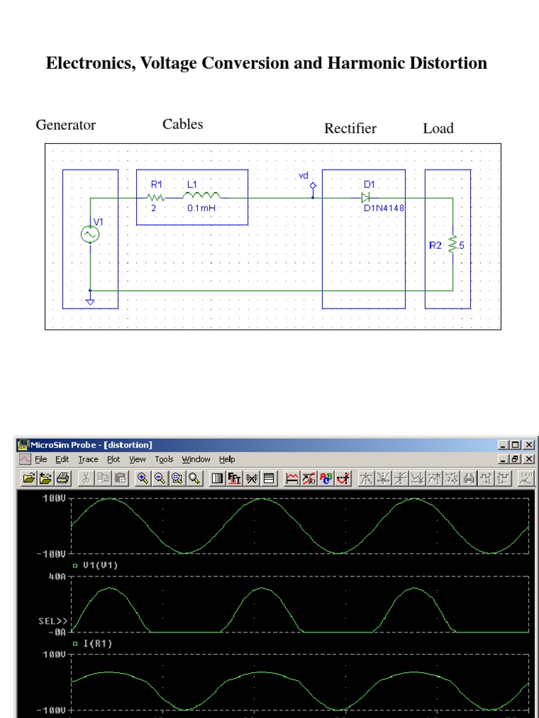 Harmonic Distortion | PDF | Rectifier | Electrical Components