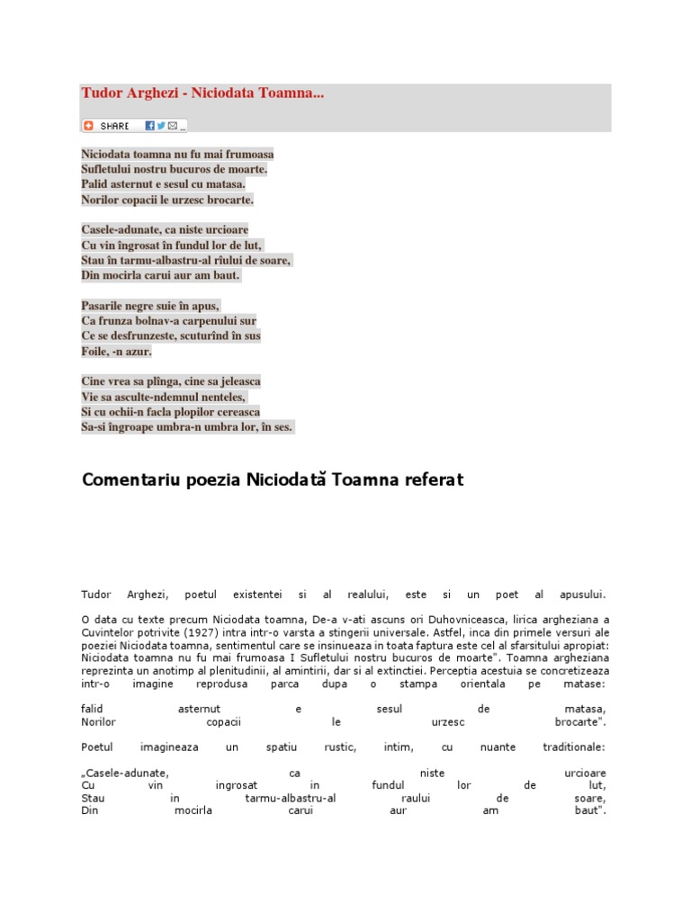 Tudor Arghezi | PDF